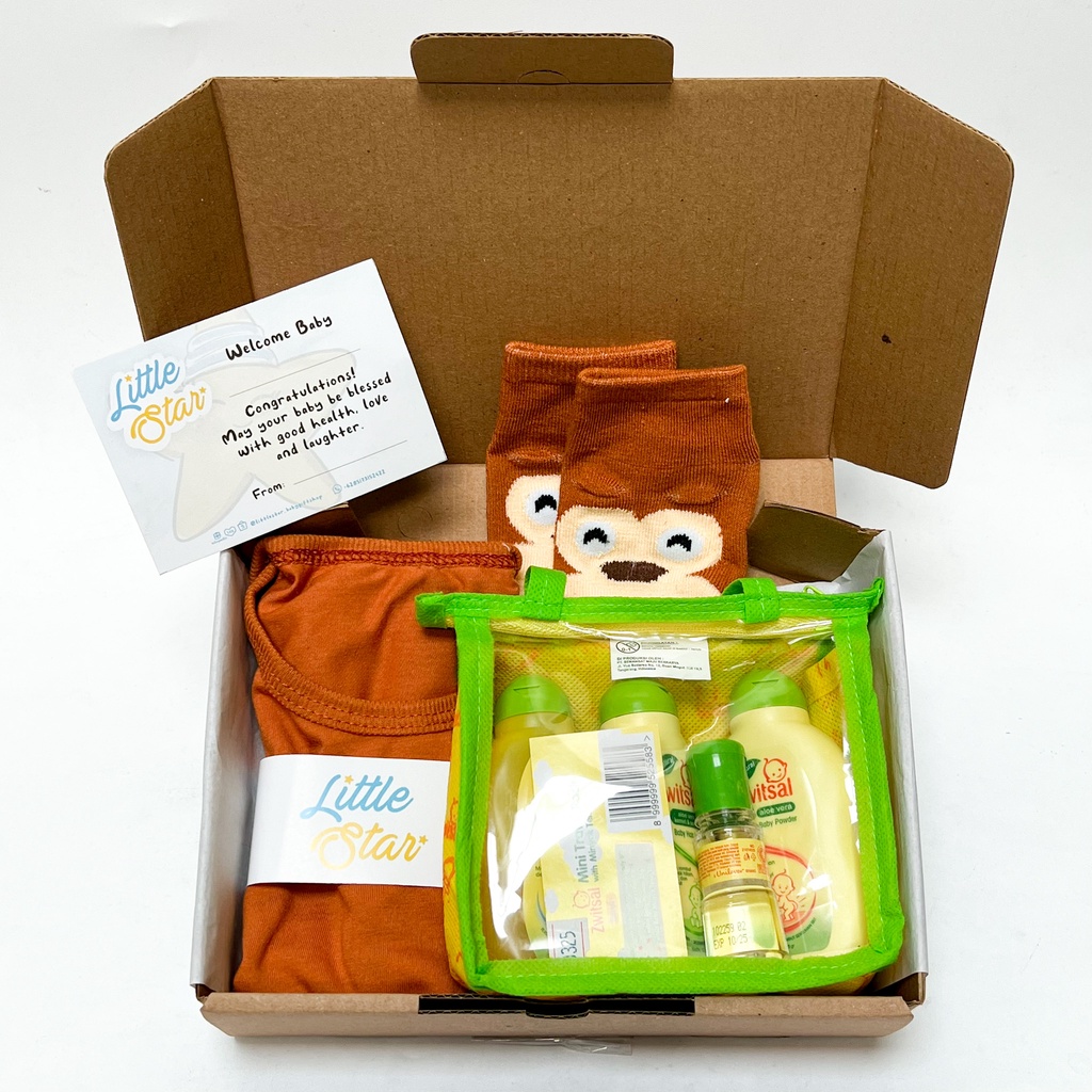 Jual Hampers Newborn Baby Gift Set Kado Baju Sabun Perlengkapan Mandi ...