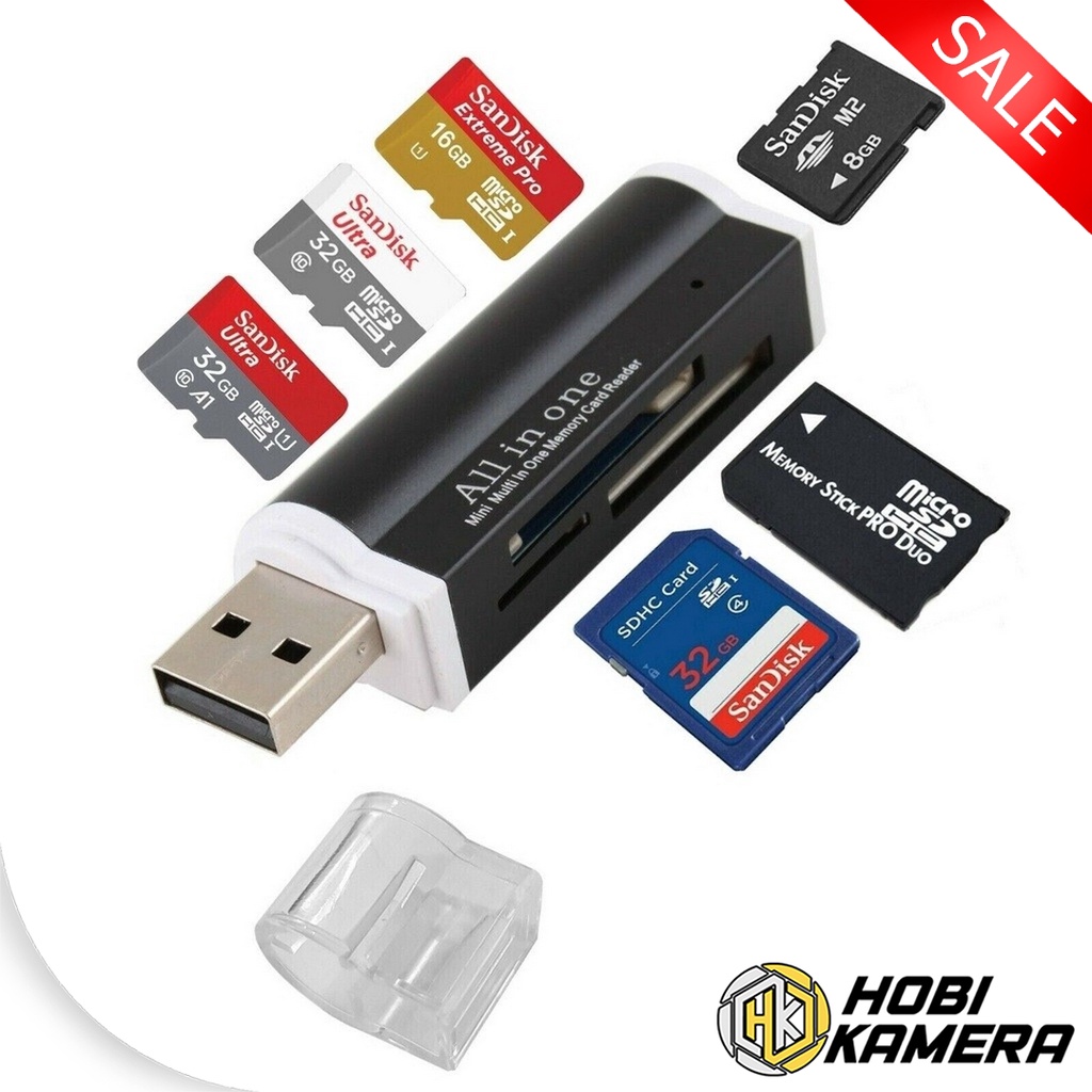 Jual Card Reader Memory All in One | Shopee Indonesia