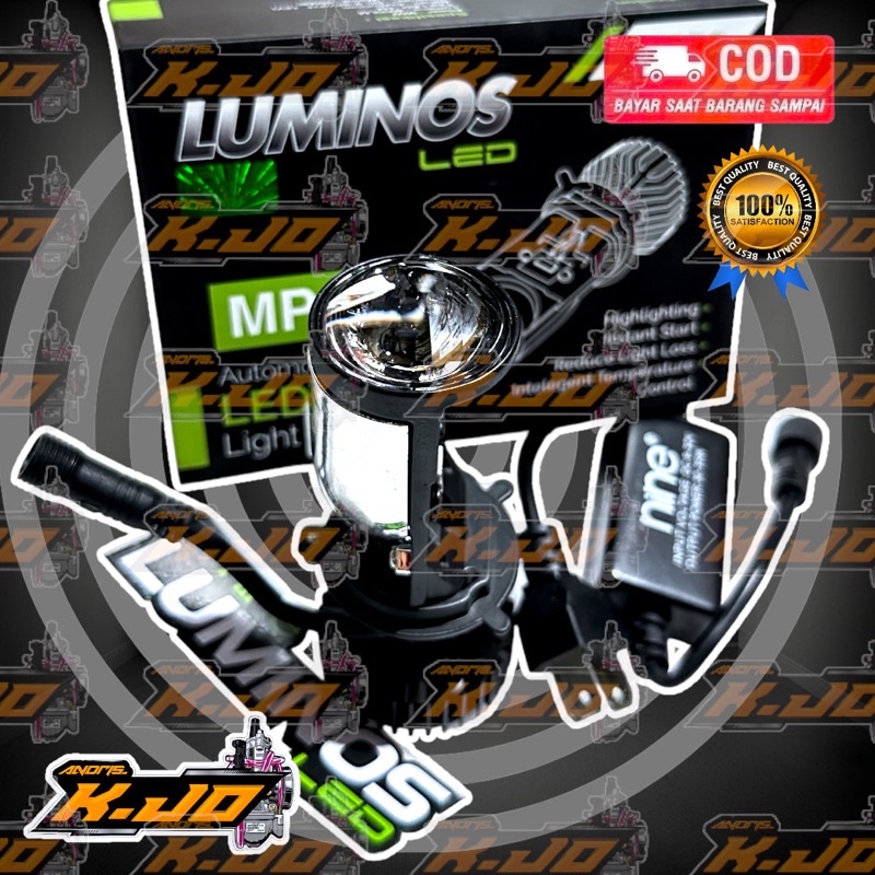 Jual BI LED LAMPU LED UTAMA MOTOR MINI PROJECTOR MP1S MP1 30WATT 9NINE ...