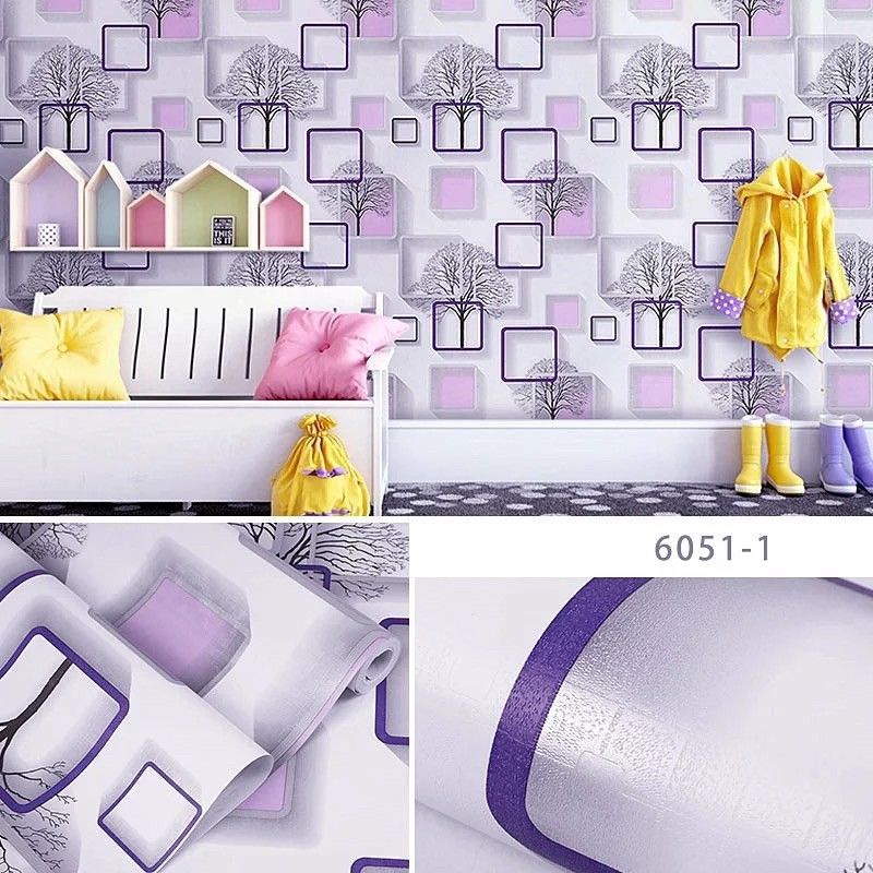 Jual [ 45 CM x 8 s.d 9 METER ] WALLSTICKER DINDING / WALLPAPER STIKER ...