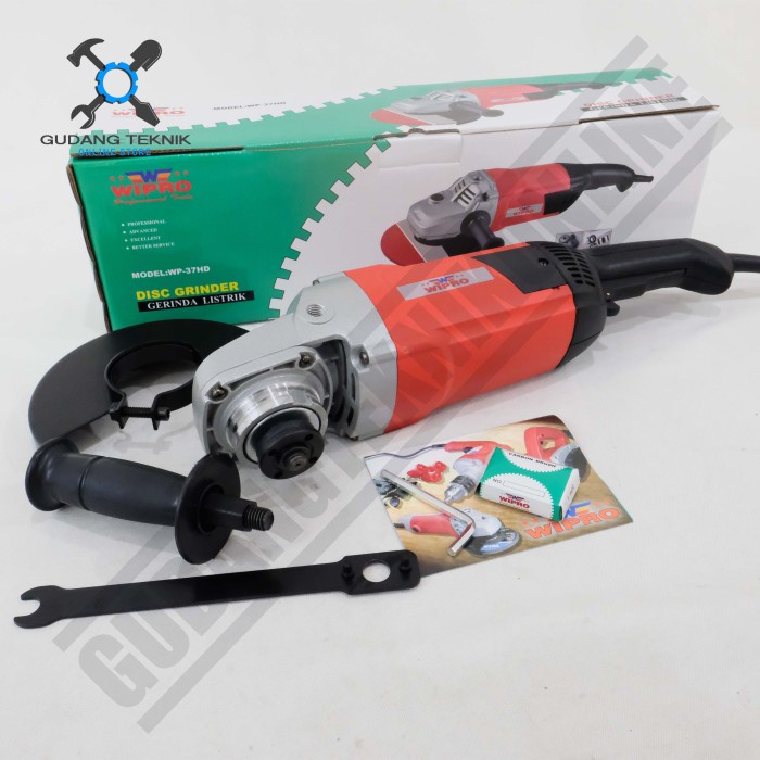 Jual Mesin Gerinda Tangan Listrik 7" WP37HD WIPRO / Electric Angle ...