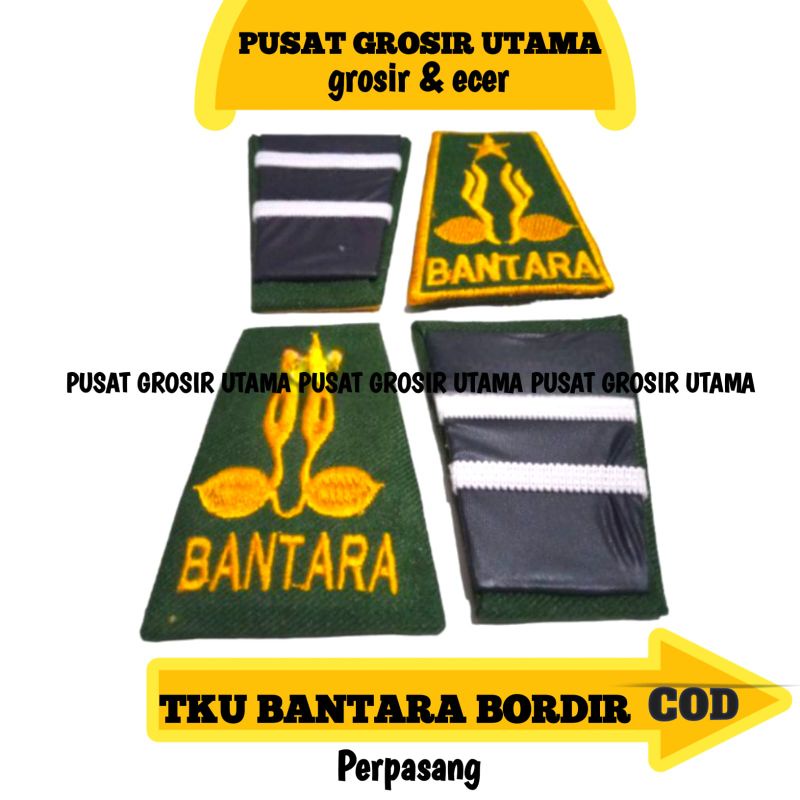 Jual Evolet dek balok pangkat Tku laksana bantara pandega bahan kain ...