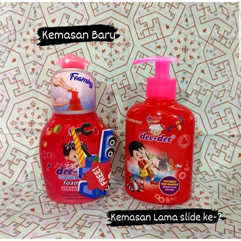 Jual [ DEE-DEE ] Paket dee-dee pump shampoo + shower foaming Free Random | Shopee Indonesia