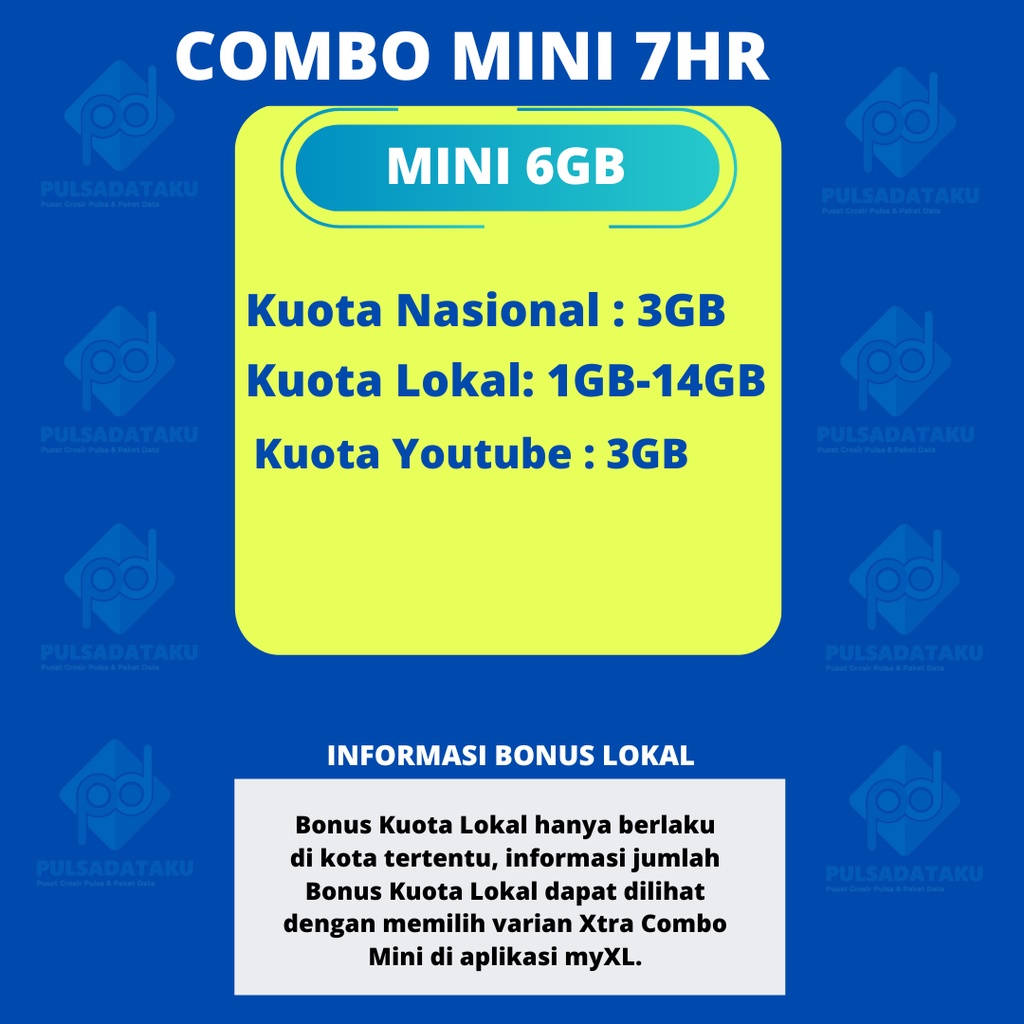 Jual XL DATA KUOTA PROMO MURAH SUPER LENGKAP COMBO FLEX XTRA COMBO ...