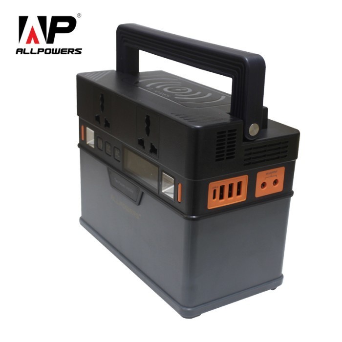 Jual Allpowers SS-005 Portable Solar Inverter Generator 300W | Shopee ...