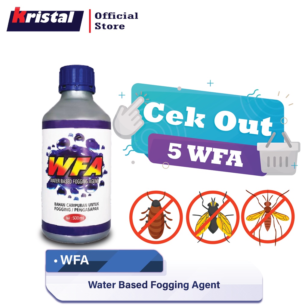 Jual WFA Water Based Fogging ( PAKET 5 LEBIH MURAH ) | Shopee Indonesia