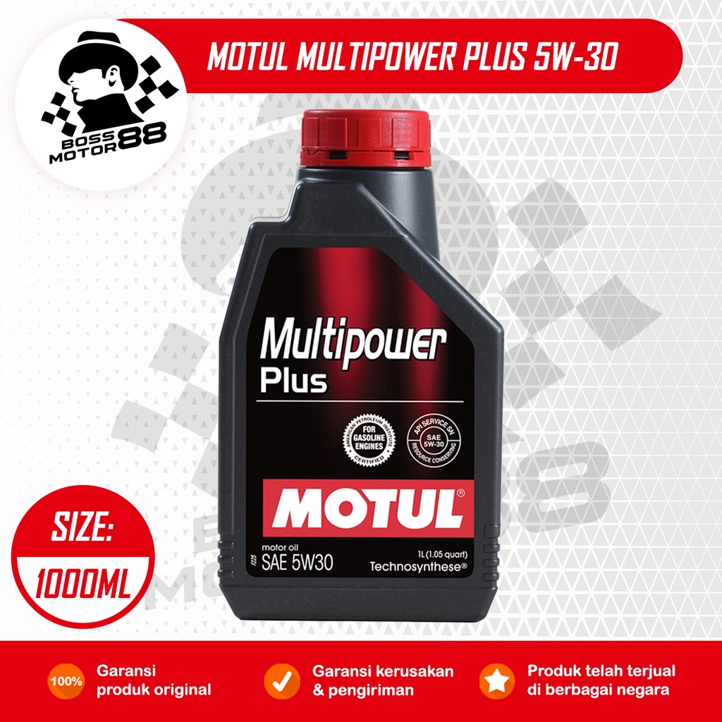 Jual Motul Multi Power Plus 5W-30 1L Oli Mesin Mobil Premium Original ...