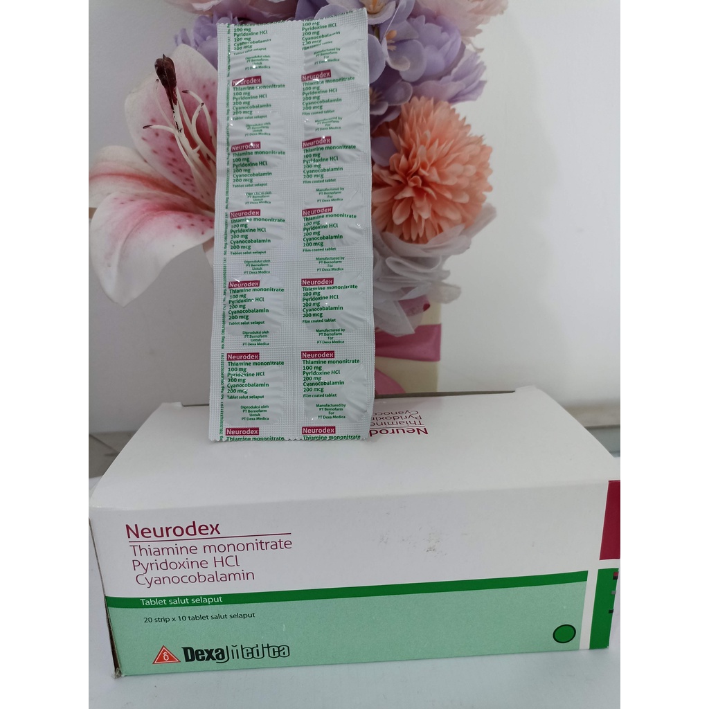 Jual Neurodex Tablet (1 Strip isi 10 tablet) | Shopee Indonesia