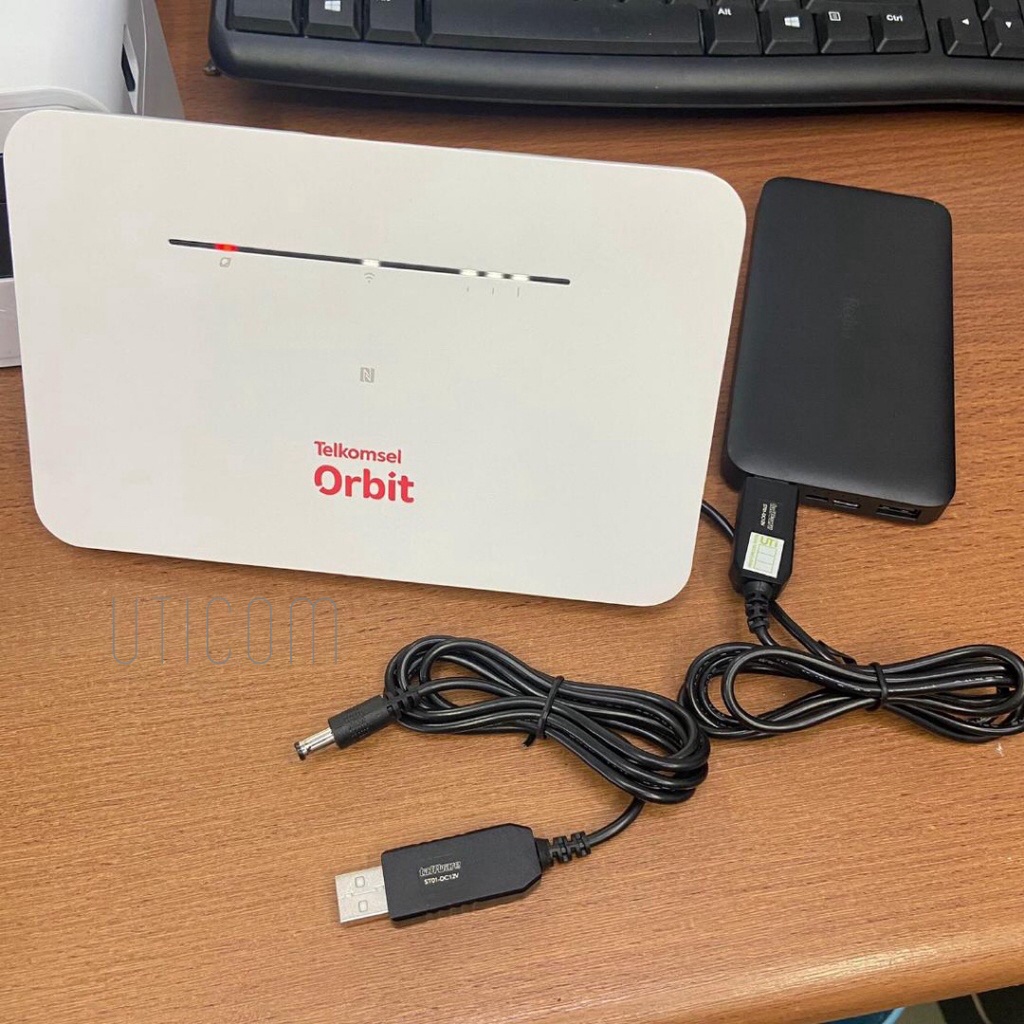 Jual kabel step up 5v to 12v dc kabel power modem router orbit star ke ...