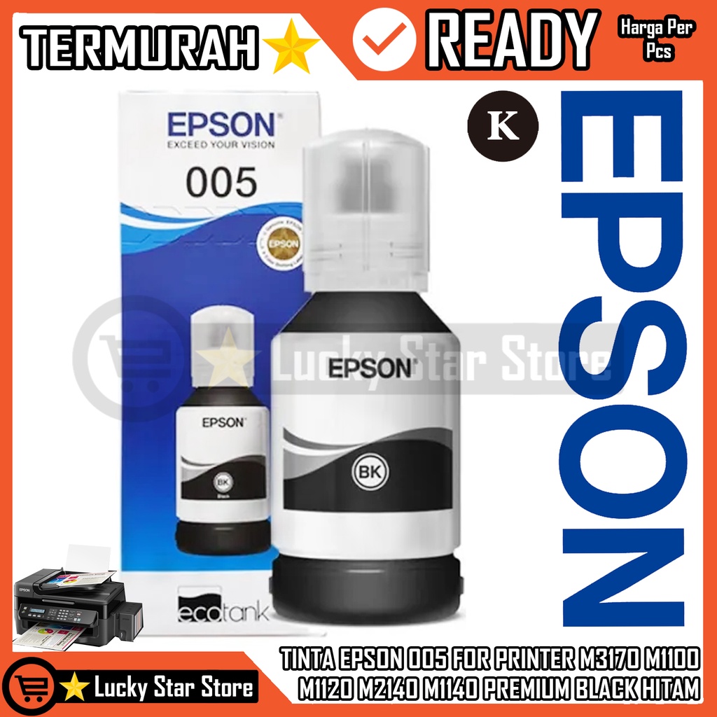 Jual Epson 005 Tinta M3170 M1100 M1120 M2140 M1140 For Untuk Printer ...