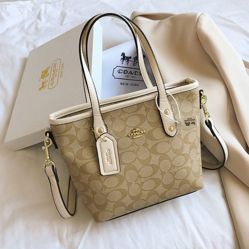 Jual [ PROMO ] C04CH Tas Wanita Modern Signature Small Tote Bag Siggle ...
