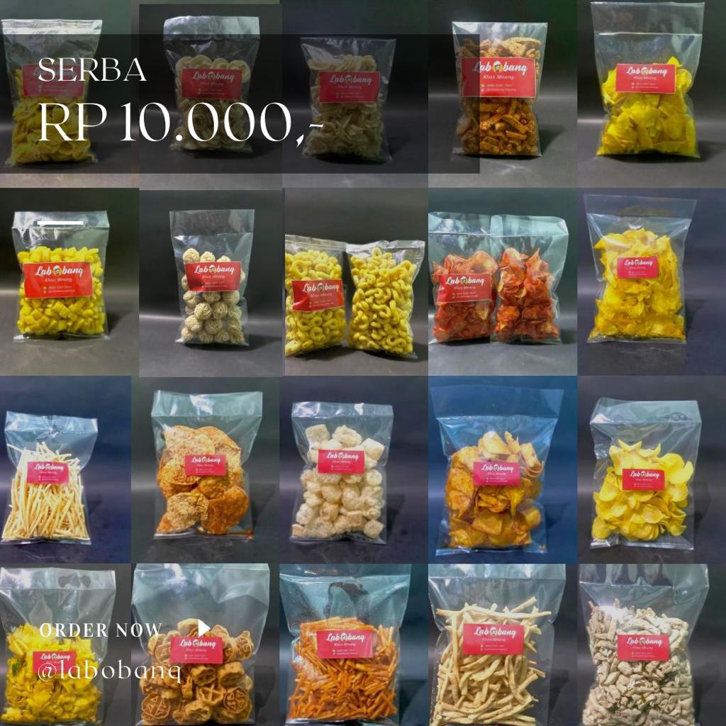 Jual MURAH SERBA 10RB SANJAI KERIPIK SINGKONG ENAK RENYAH KHAS MINANG ...