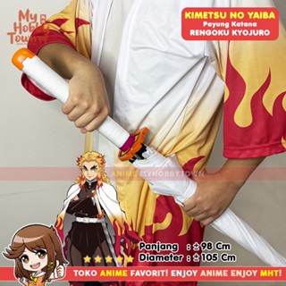 Jual Payung Katana Anime Pedang Kimetsu no Yaiba Demon Slayer Rengoku ...