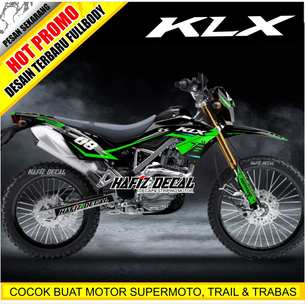 Jual DECAL KLX, DECAL KLX 150 FULL BODY | Shopee Indonesia