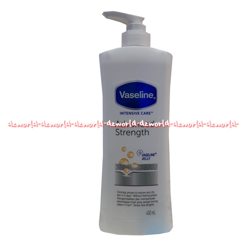 Jual Vaseline Advanced Strength 400ml Vaseline Jelly Putih Intensive ...