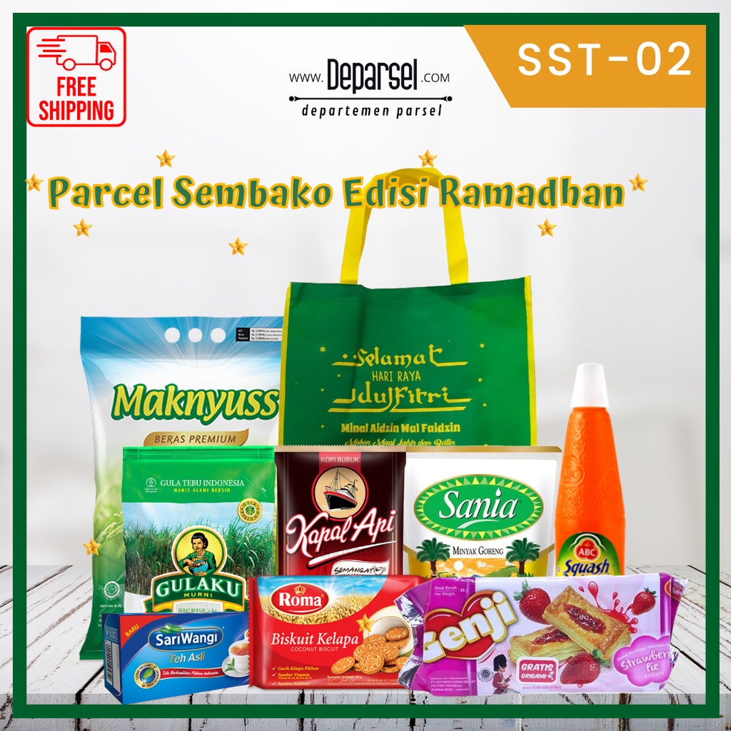 Jual Parcel Lebaran Sembako Nasional Tas Spunbond Seri SST-02 | Shopee ...