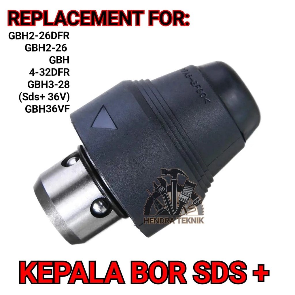 Jual SPAREPART KEPALA BOR SDS model GBH-226 DRF DRILL CHUCK SDS PLUS GBH 4-32DFR SUKU CADANG SDS ...