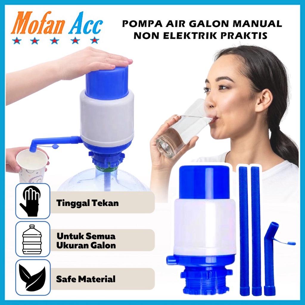 Jual Pompa Galon Manual Portable / Water Pump Hand Press / Dispenser ...