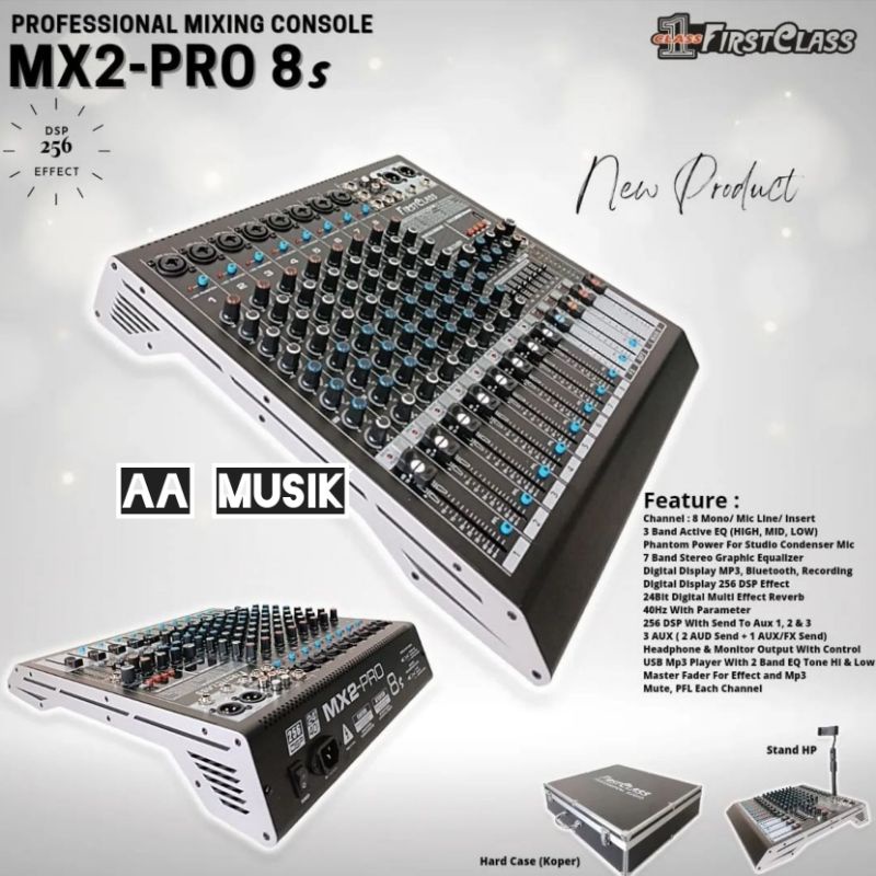 Jual MIXER AUDIO MIXING CONSOLE MX2-PRO 8S ORIGINAL MX 2 PRO | Shopee ...