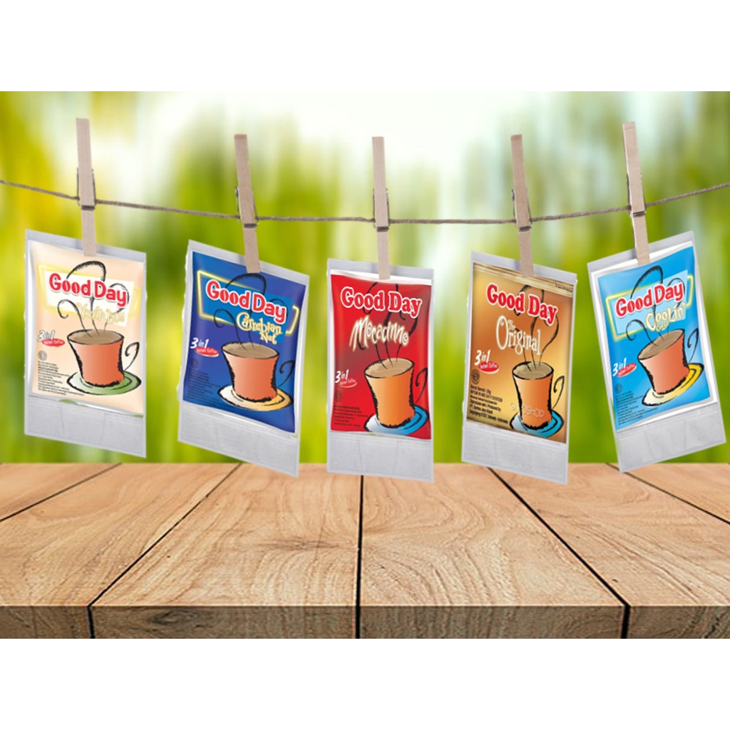 Jual Kopi Good Day Original 3in1 Instan Coffee Kopi Sachet Renceng ...