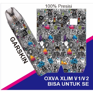 Jual STIKER GARSKIN XLIM doodle black white | Shopee Indonesia