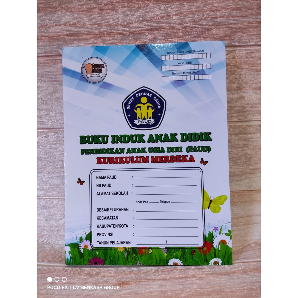 Jual BUKU INDUK REGISTER SISWA PAUD KURIKULUM MERDEKA EDISI REVISI ...