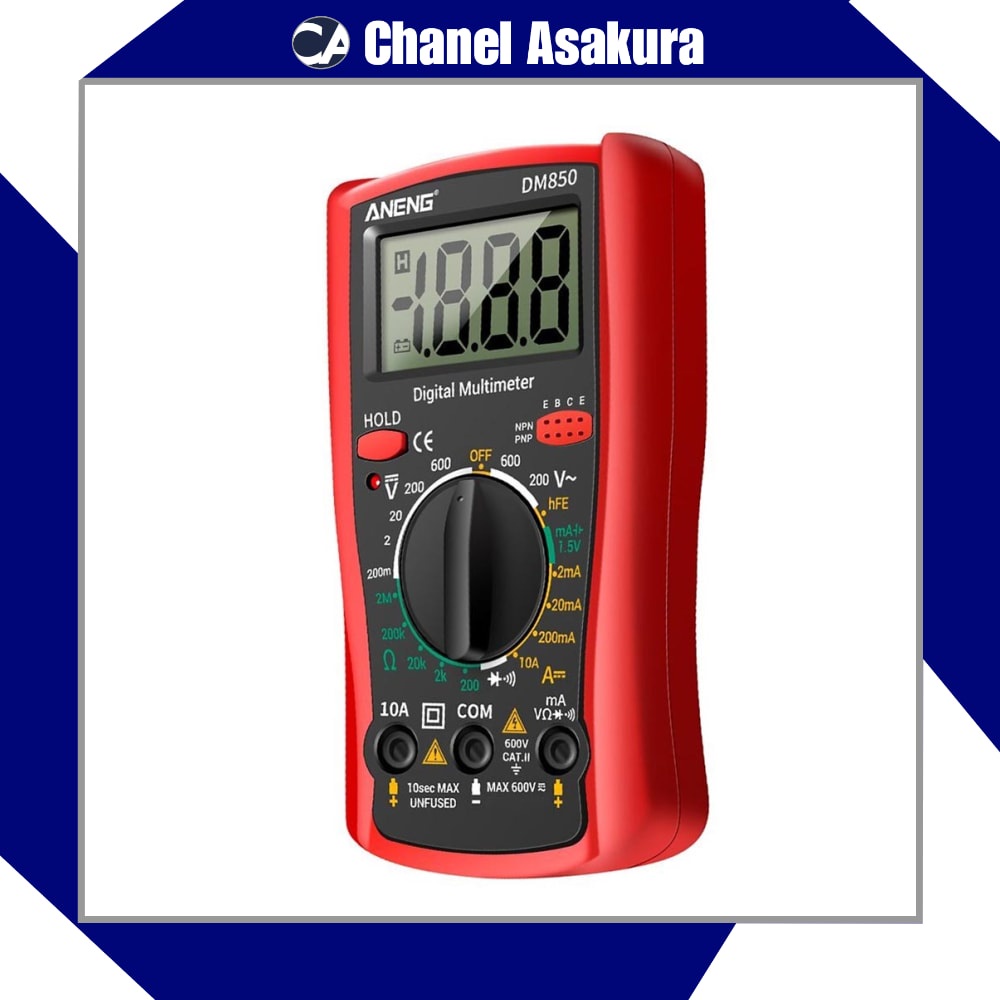 Jual Digital Multimeter Voltage Tester - DM850 | Shopee Indonesia