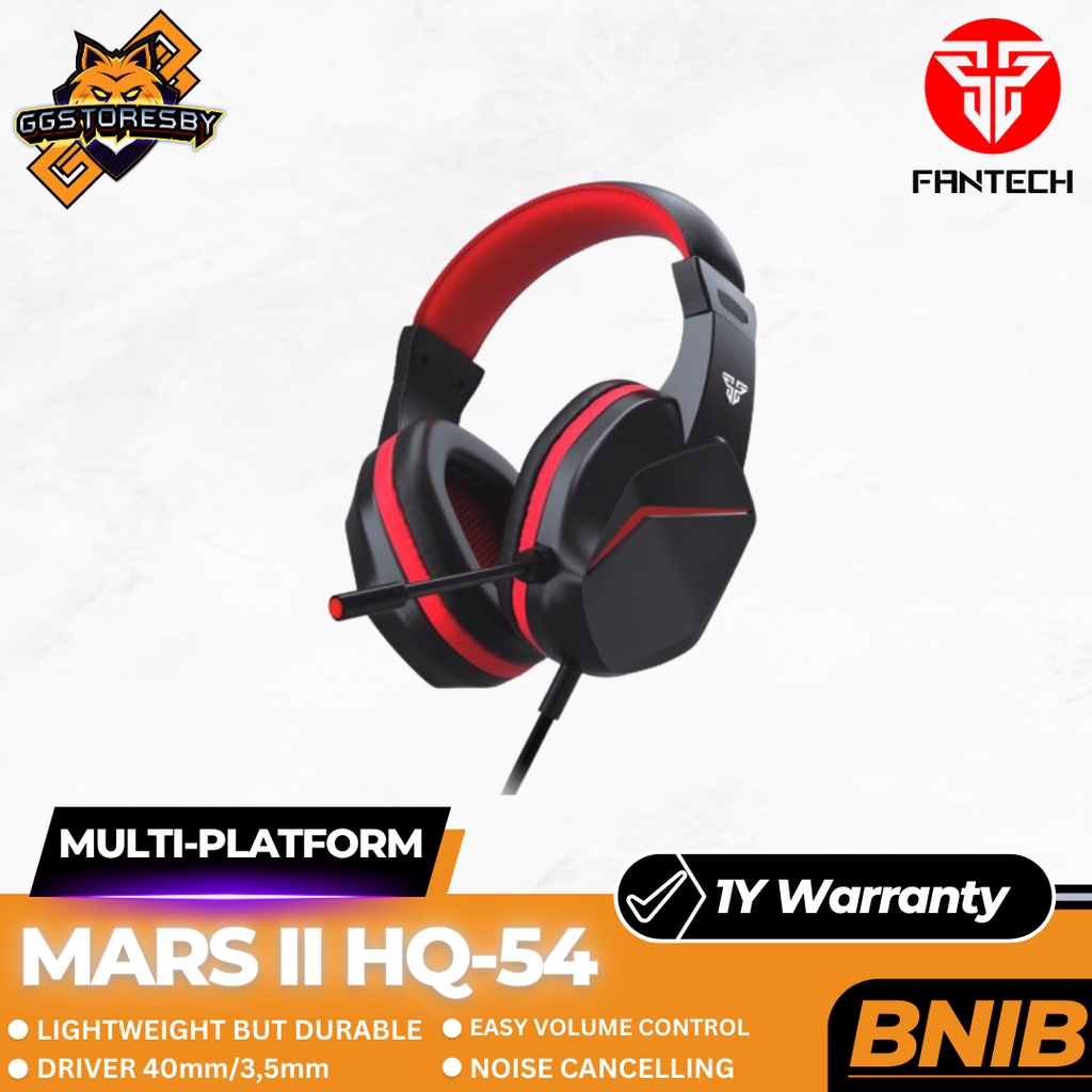 Jual FANTECH HQ54 MARS II Gaming Headset | Shopee Indonesia