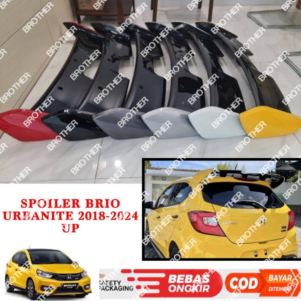 Jual Spoiler Belakang All New Brio 2018 2022 2023 2024 Urbanite ...