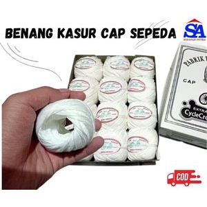 Jual Benang Kasur Murah Cap Sepeda ukuran besar / Benang kasur / bola ...