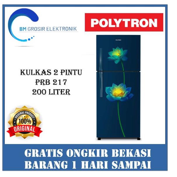Jual POLYTRON PRB 217 KULKAS 2 PINTU | Shopee Indonesia