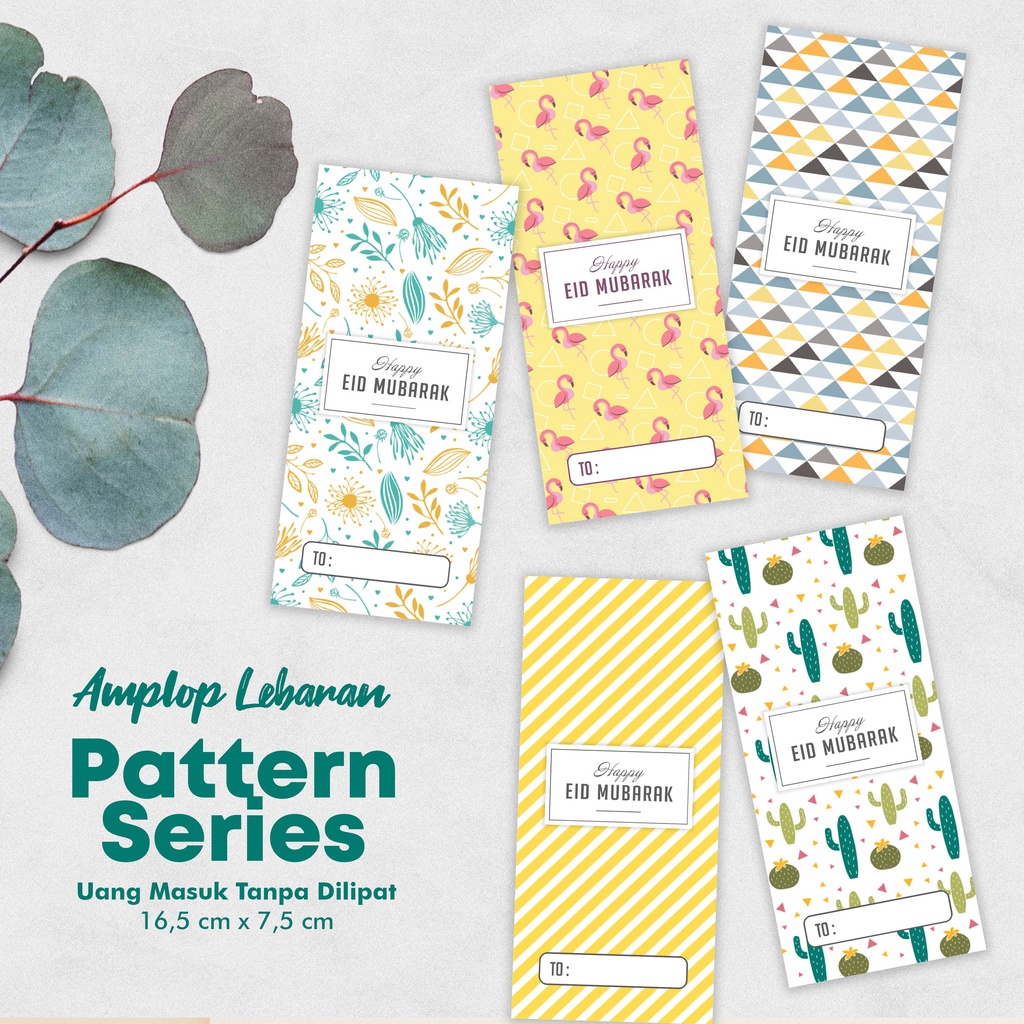 Jual Amplop Lebaran Pattern Series Panjang (10 pcs) | Shopee Indonesia