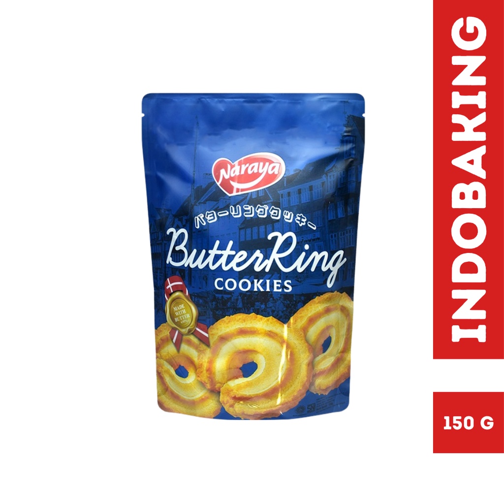 Jual Naraya Butter Ring Cookies 150g | Shopee Indonesia