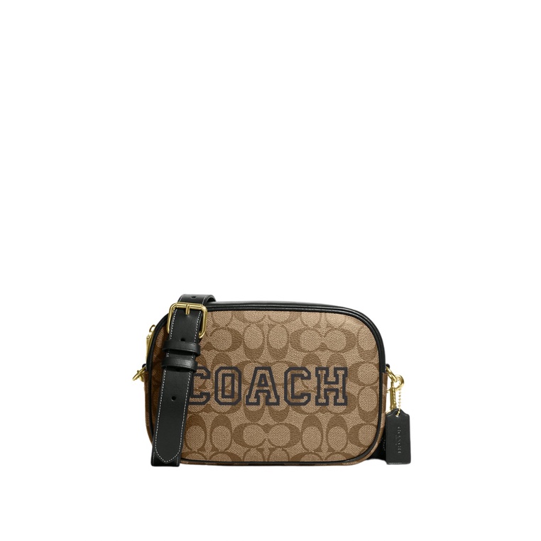 Jual COACH Jamie Camera Bag In Signature Canvas With Varsity Motif ...