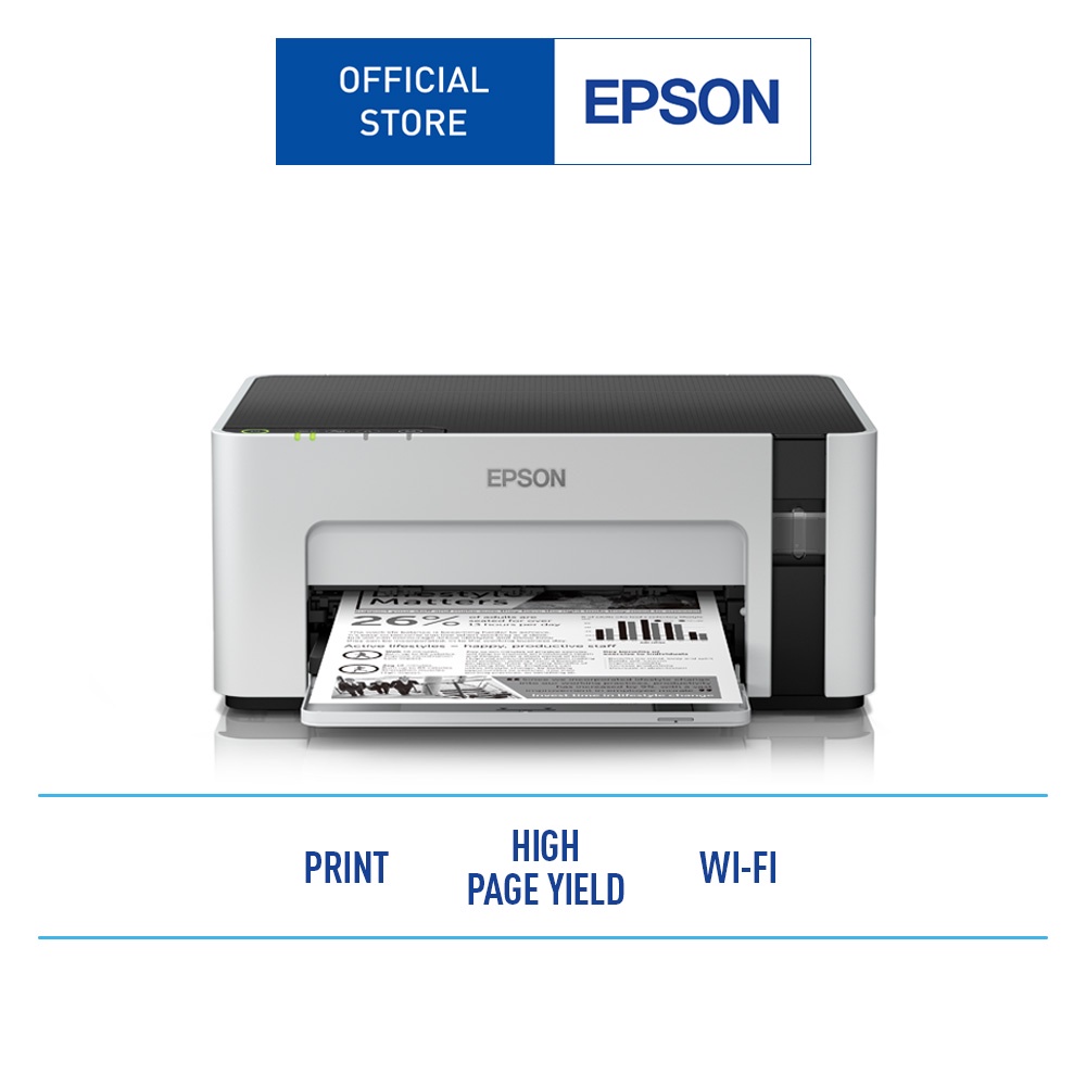 Jual Printer Epson Monokrom M1120 Wi-Fi Ink Tank Printer - Monochrome ...