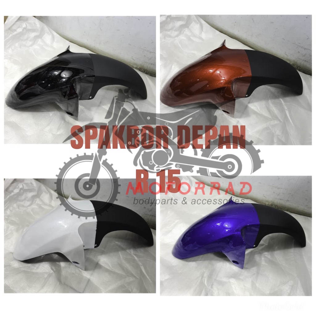 Jual Slebor depan R15 V1 V2 / Spakbor depan R15 V1 V2 PNP CB VIXION ...