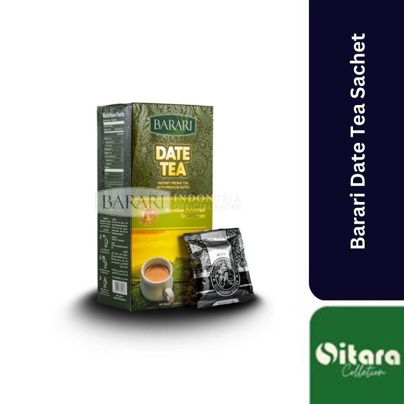 Jual Barari Date Tea - Teh Instant Kurma Instant Sachet | Shopee Indonesia