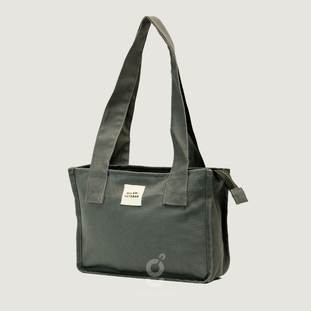 Jual GREIGE TOTEBAG KANVAS POLOS/ TOTEBAG | Shopee Indonesia