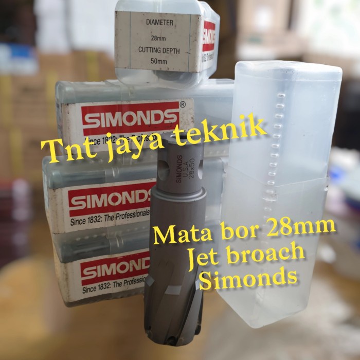 Jual Simonds Mata Bor Jet Broach 28 Mm / Matabor Jetbroach 28Mm Simonds ...