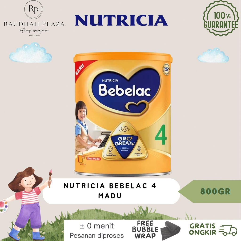 Jual Bebelove Bebelac 1 2 3 4 Susu Formula Bayi Pertumbuhan Pra-sekolah ...