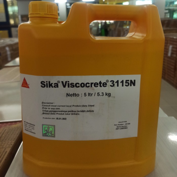 Jual sika viscocrete 3115 N 5 liter | Shopee Indonesia