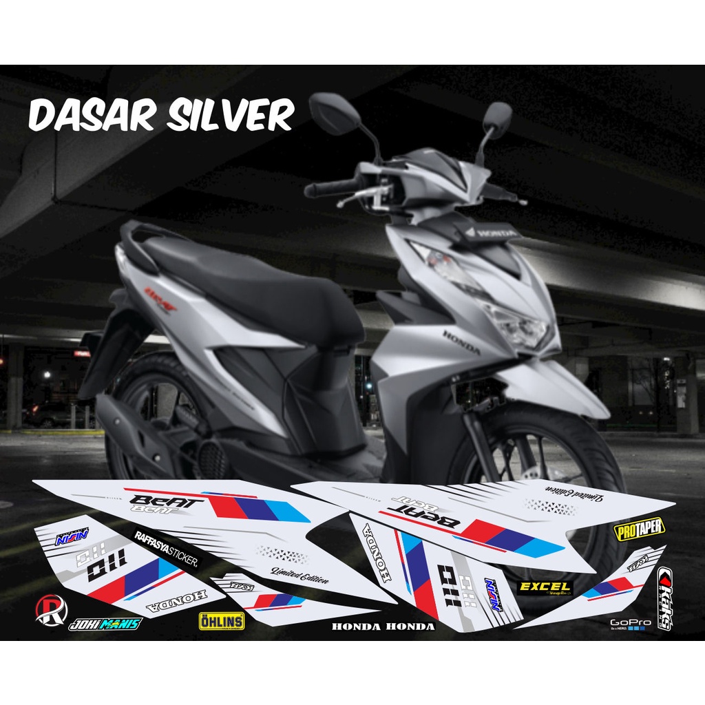 Jual STRIPING VARIASI HONDA BEAT DELUXE MOTIF STYLE LIS BMW STICKER ...