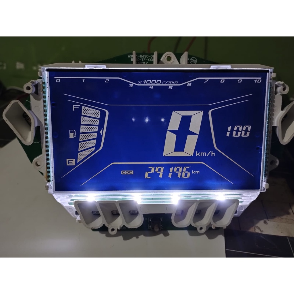Jual LCD Aerox 155 Lexi NVX Speedometer Digital Yamaha New Original ...