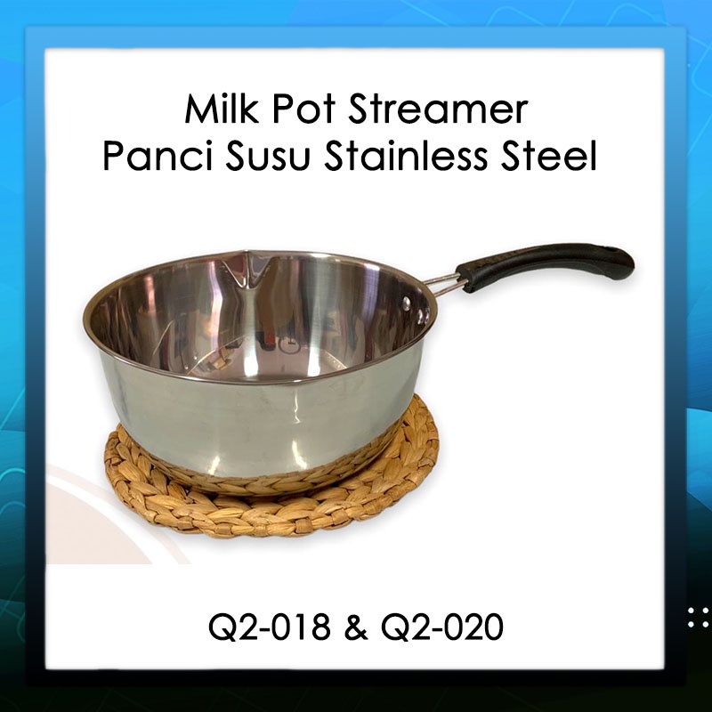 Jual Panci Susu Milk Pot / Panci Susu Stainless Steel Milk Pan / Panci ...