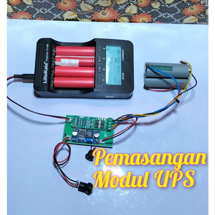Jual Modul UPS mini 2out 12v 10amper maksimal dan variabel out 5v 7v 9v 5amper maxsimal | Shopee ...