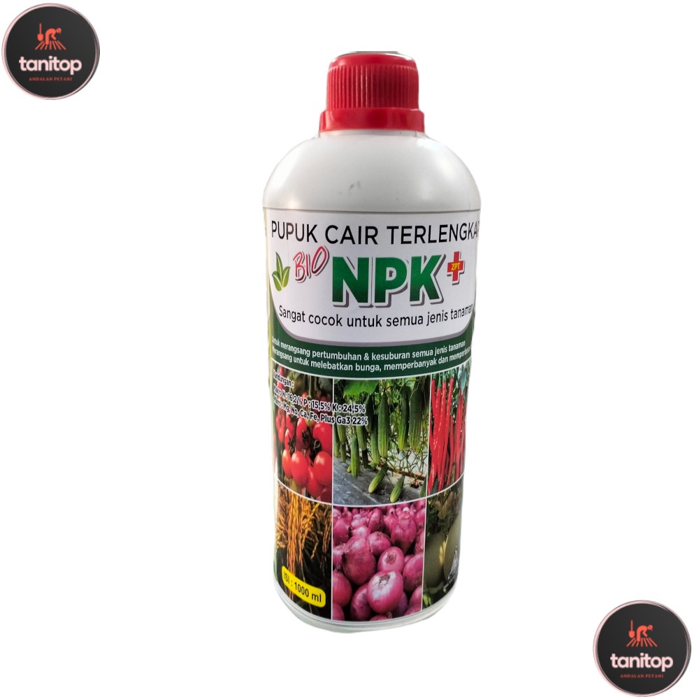 Jual Bio NPK 500 ml Pupuk NPK Penambah Bobot Padi dan Anti Rebah Terlaris | Shopee Indonesia