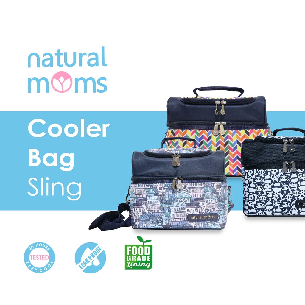 Jual Tas Asi | Natural Moms Cooler Bag ASI | Sling | Shopee Indonesia