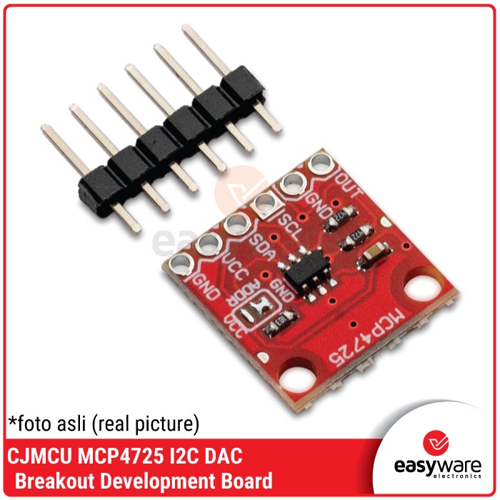 Jual MCP4725 MCP 4725 DIGITAL TO ANALOG DAC CONVERTER MODULE | Shopee ...