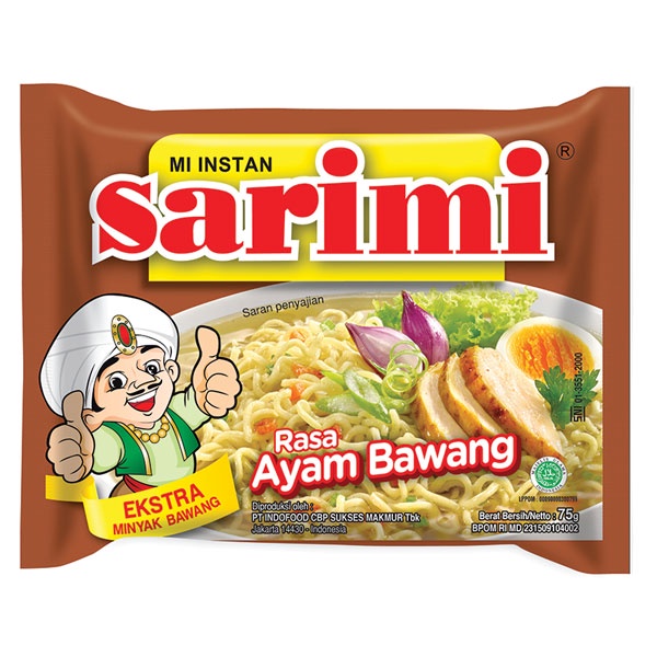 Jual SARIMIE MIE KUAH AYAM BAWANG 75 GR | Shopee Indonesia