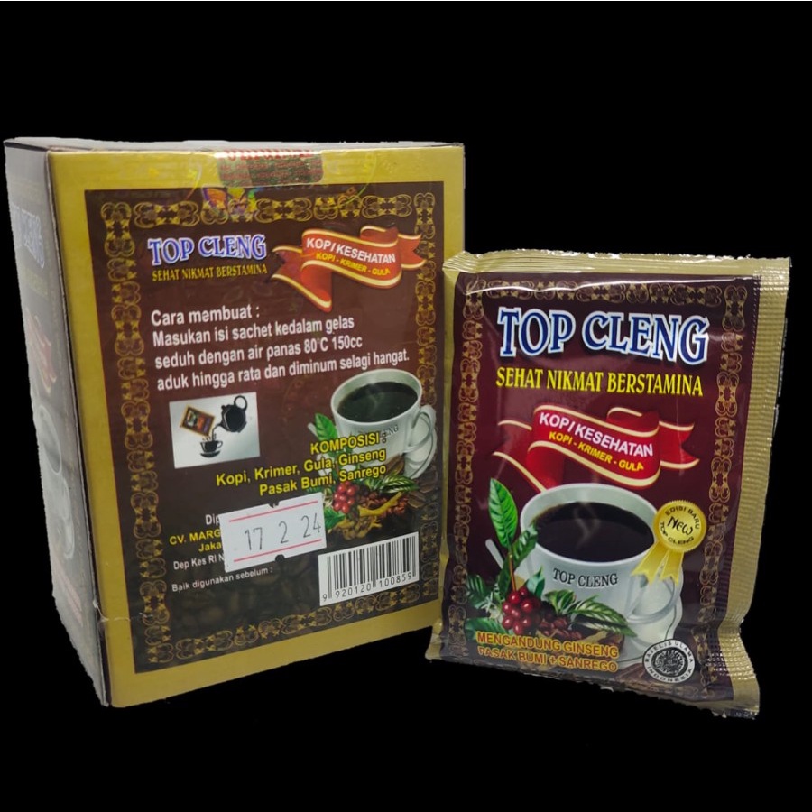 Jual NEW !! Kopi Top Cleng Asli - Kopi Untuk Pria | Shopee Indonesia